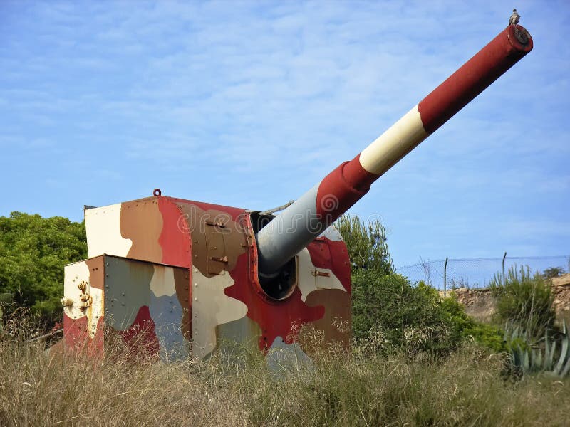 Military Cannon stock image. Image of fire, artillery - 4543343