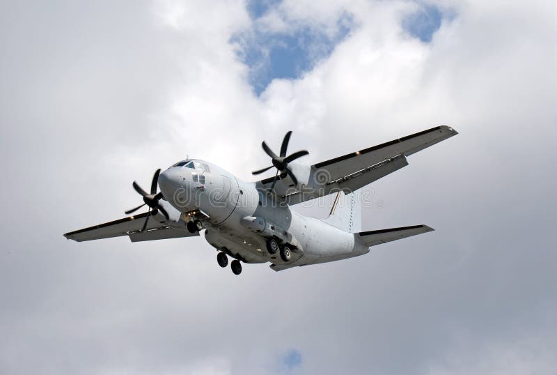 Military cargo airplane stock photo. Image of aviation - 30567572
