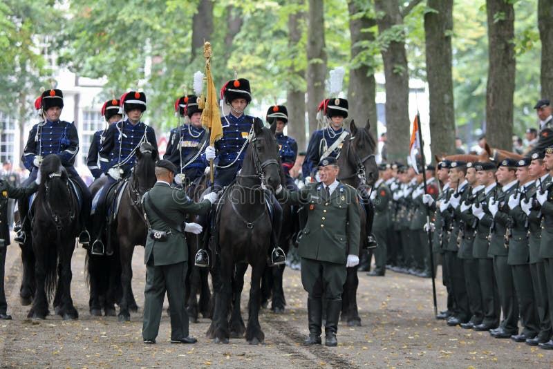 Military Ceremony - the Netherlands Editorial Stock Image - Image of ...