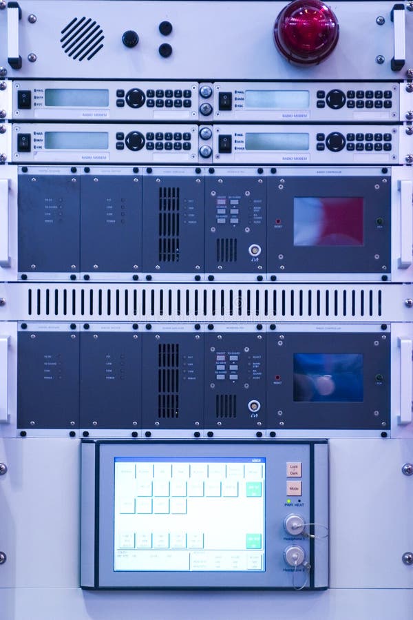 Military Communication Device Stock Photo - Image of computer ...