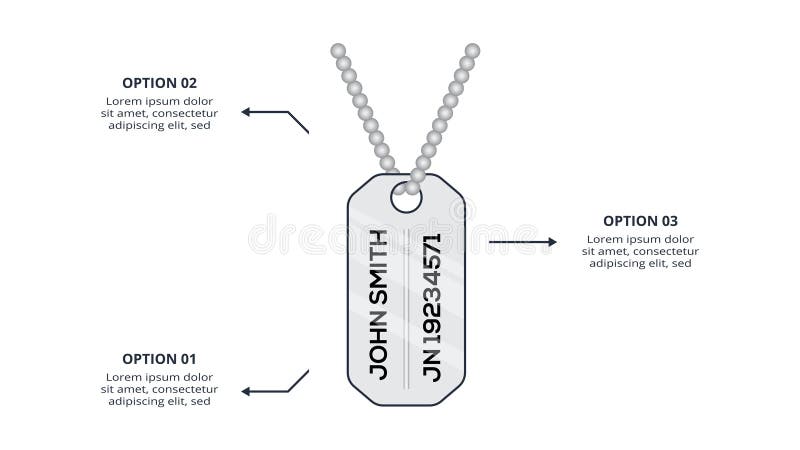 Military Concept for Infographic with 3 Steps, Options, Parts or ...