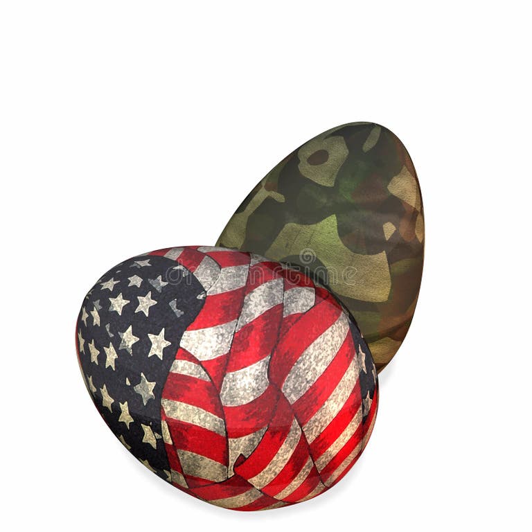 Military Easter Eggs stock illustration. Illustration of season - 645097