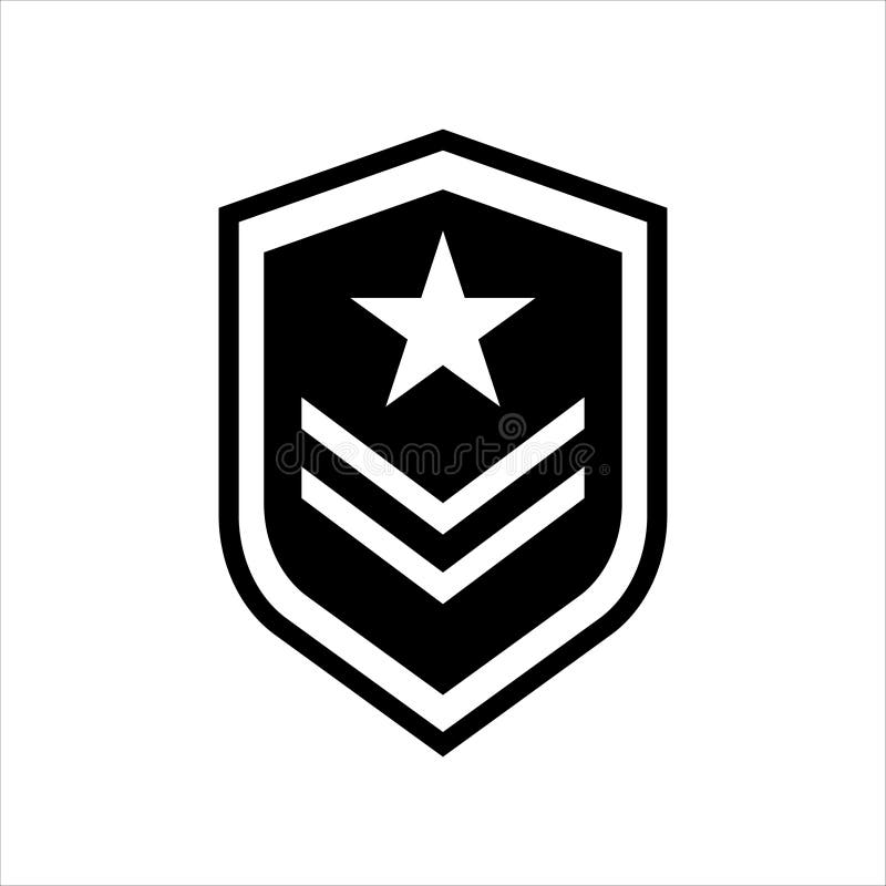 Military Emblem Icon Vector Design Template Basic RGB Stock ...