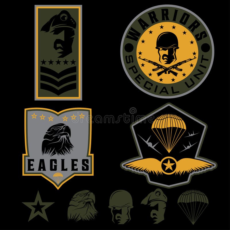 Spec Ops Police Officers SWAT in Black Uniform. Soldier, Officer ...