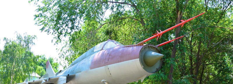 Military Fighter-bomber Aircraft Stock Image - Image of plane ...