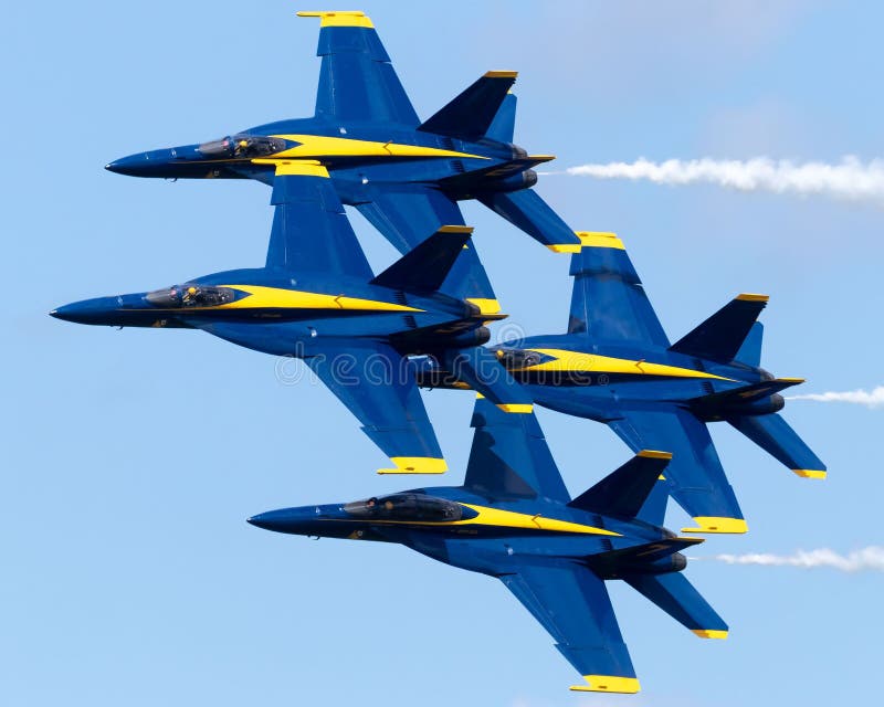 Military Fighter Jets Soaring through a Blue Sky. Editorial Stock Photo ...