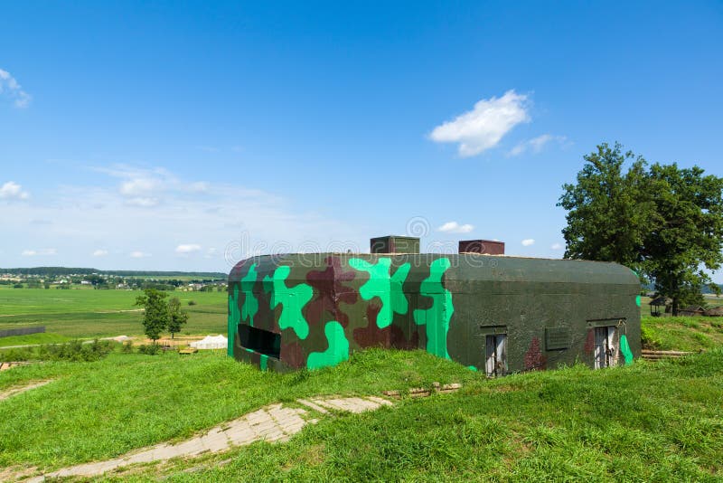 The military fortification stock photo. Image of grass - 76107758