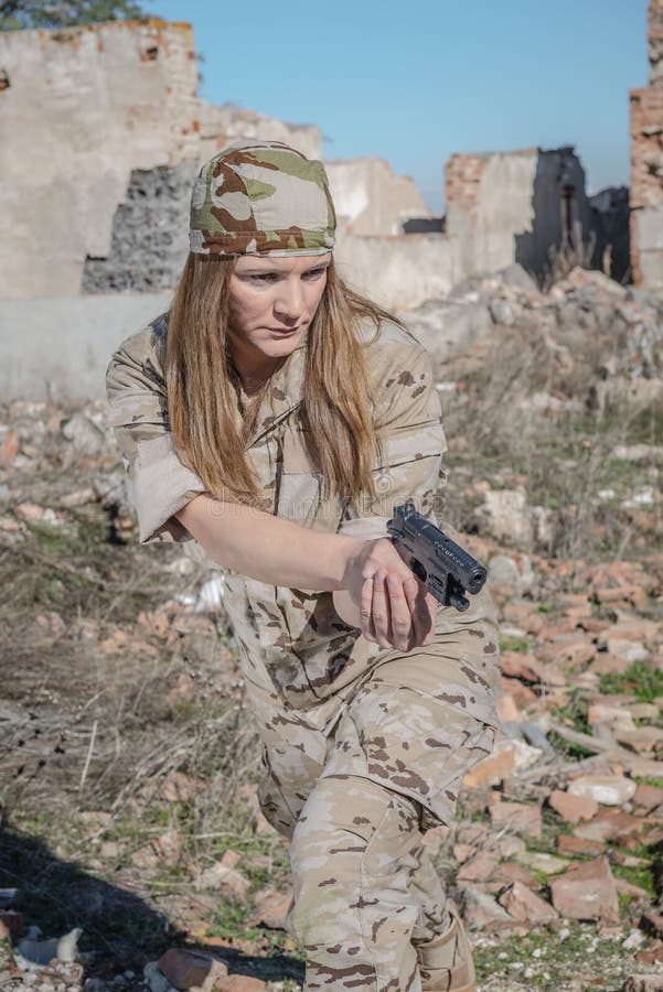 Military girl stock photo. Image of beautiful, beauty - 35738466