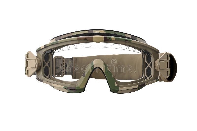 Military Goggles Icon Black and White Stock Vector - Illustration of ...