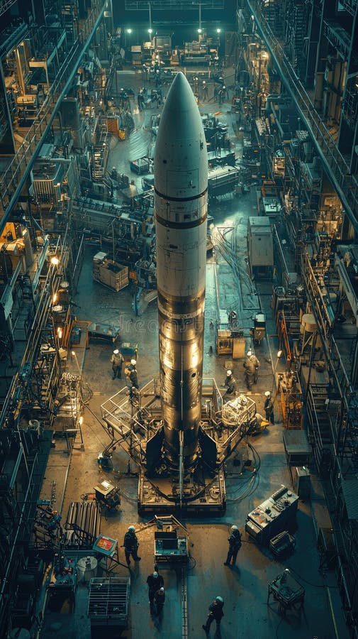 Military Grade Assembly Facility with Advanced Aerospace Technology and Engineering Precision ...