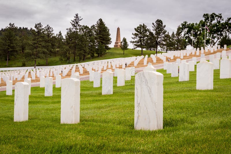 Military graveyard stock image. Image of fallen, gravestone - 42171571