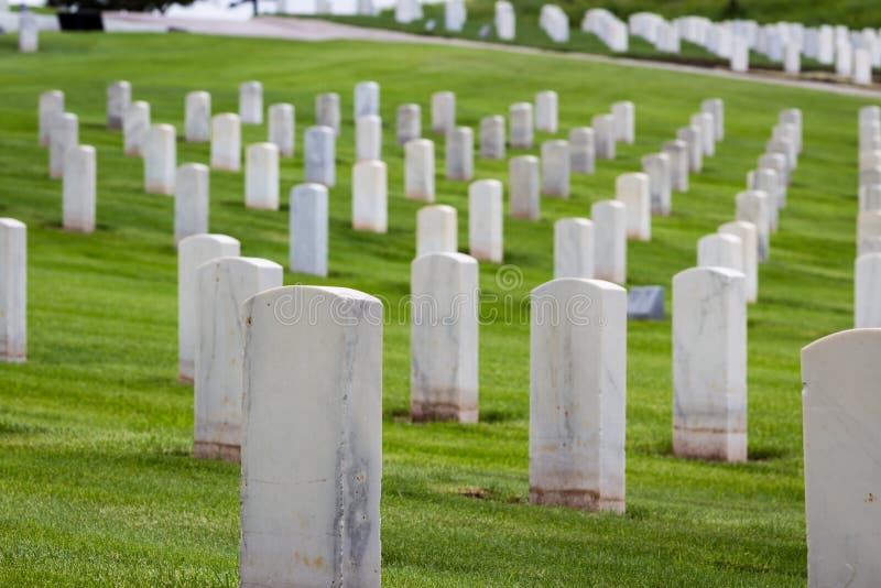 Military graveyard stock photo. Image of respect, resting - 42171724