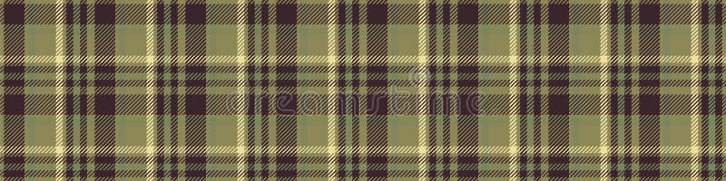 Military Green Check Plaid Vector Border. Seamless Gingham Swatch for ...