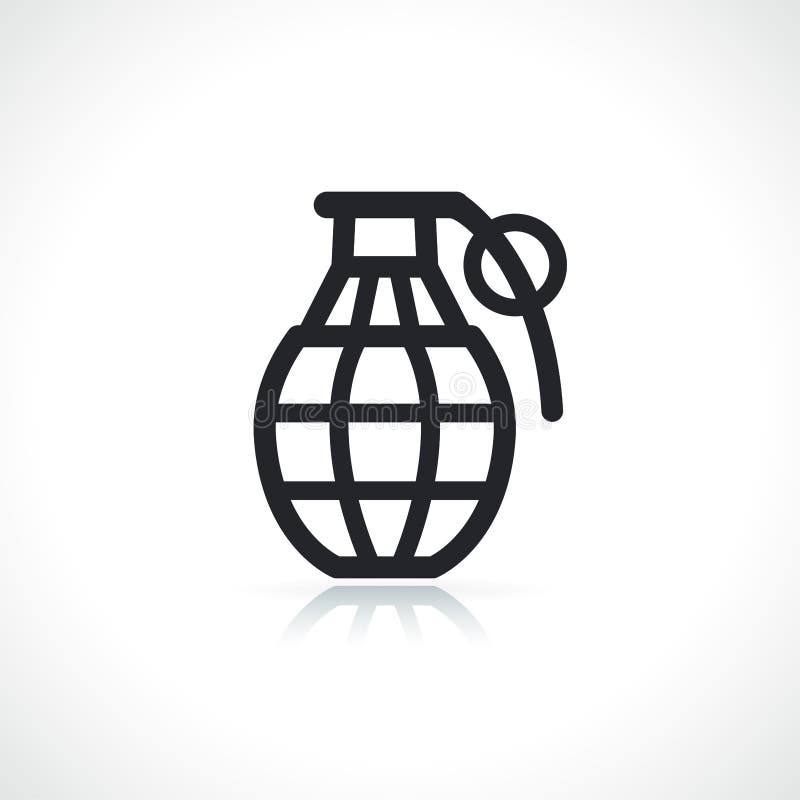 Military Grenade Green. Army Explosives. Soldiery Ammunition Stock ...