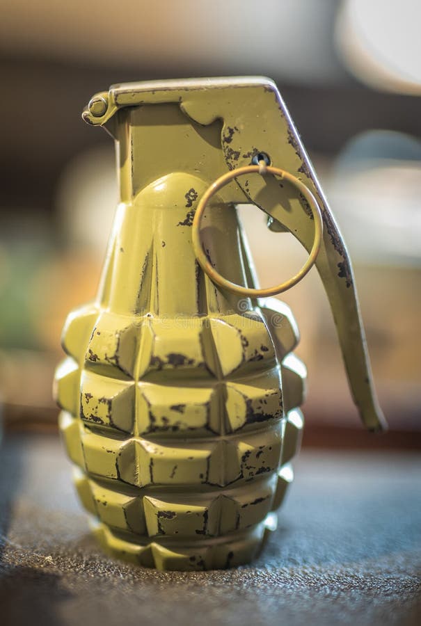 Military hand grenade stock photo. Image of fight, military - 381224722