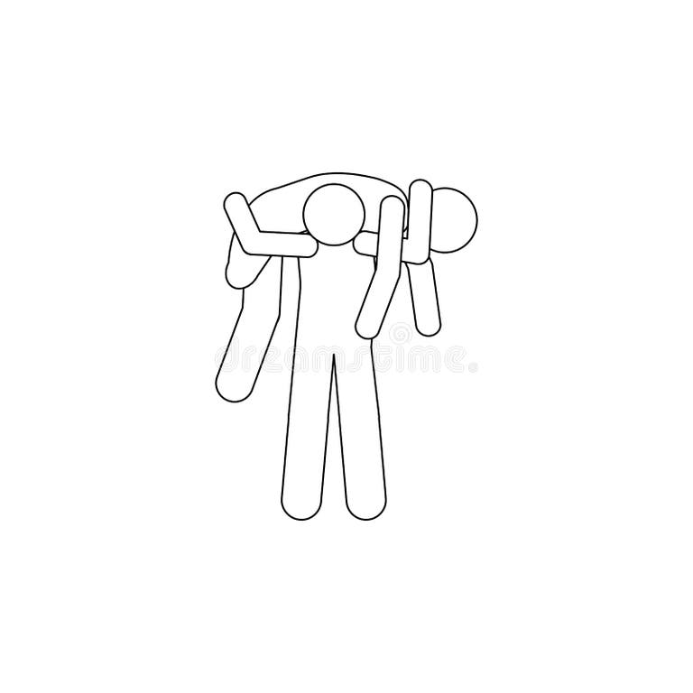 Military Helps a Wounded Man Icon. Element of Military Icon for Mobile ...