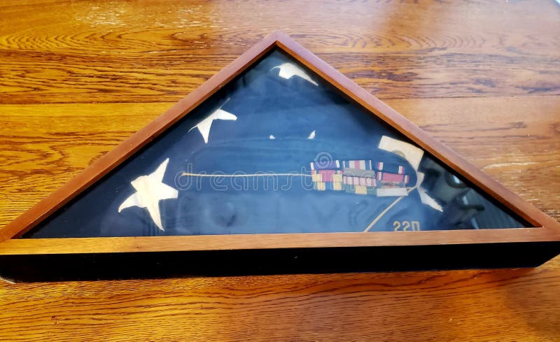 Military Honors! the Folded American Flag for a Fallen Military ...