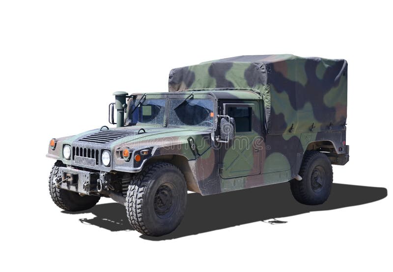 US Military Vehicle Hummer H1 Stock Photo - Image of transportation ...