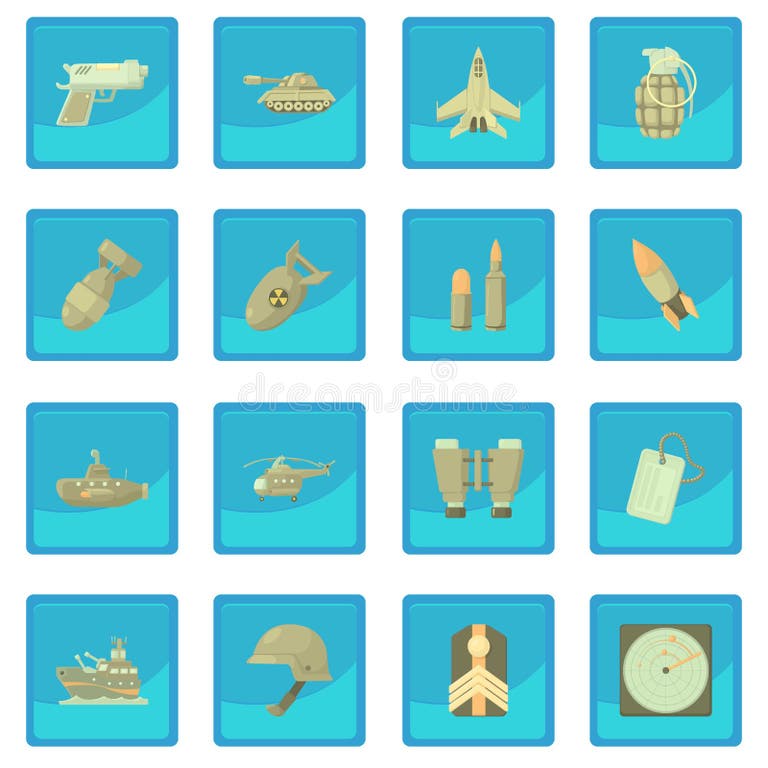 Military Icon Blue App Stock Illustrations – 1,071 Military Icon Blue ...