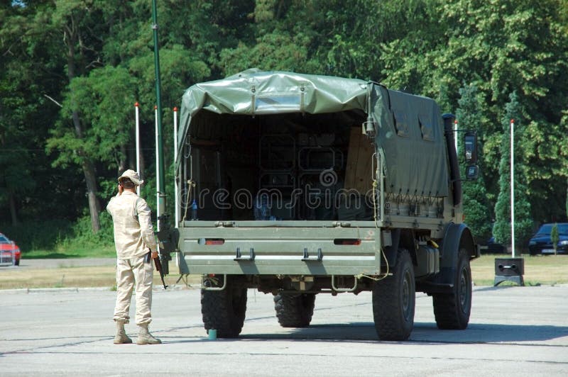 Military Intervention, Injured Soldier. Stock Photo - Image of military ...