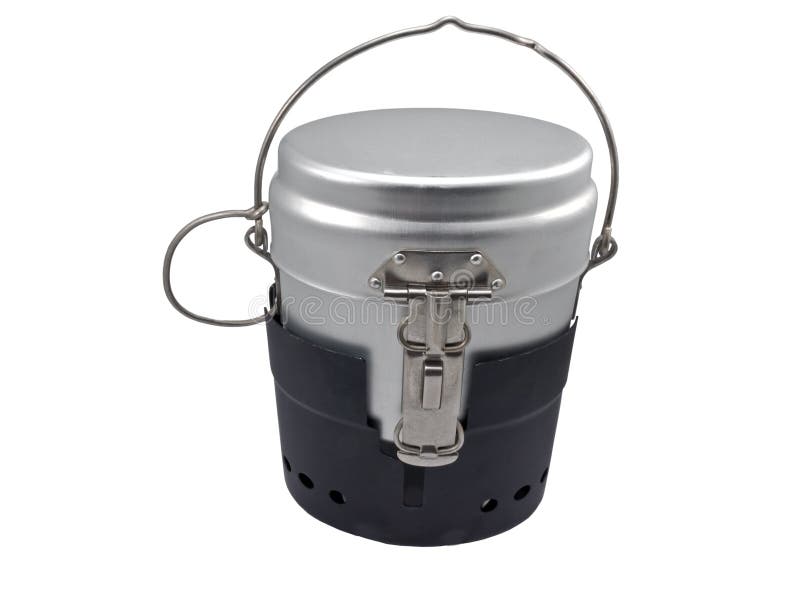 Military Issued Cooking Pot Stock Photo - Image of retro, kitchen: 12666378