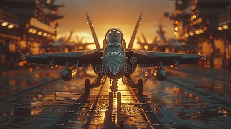 A Military Jet Flyover Wide Shot Stock Photo - Image of fighter, sonic ...