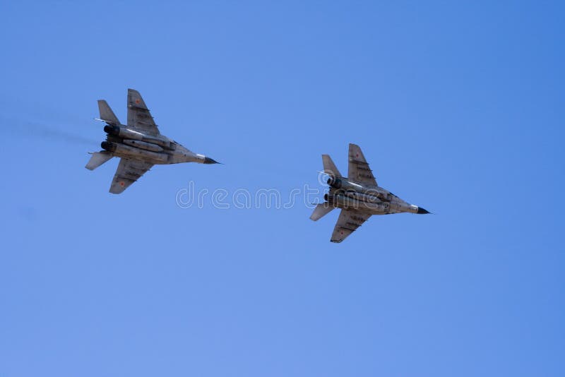 Military Jets Flying through the Sky Stock Image - Image of military ...