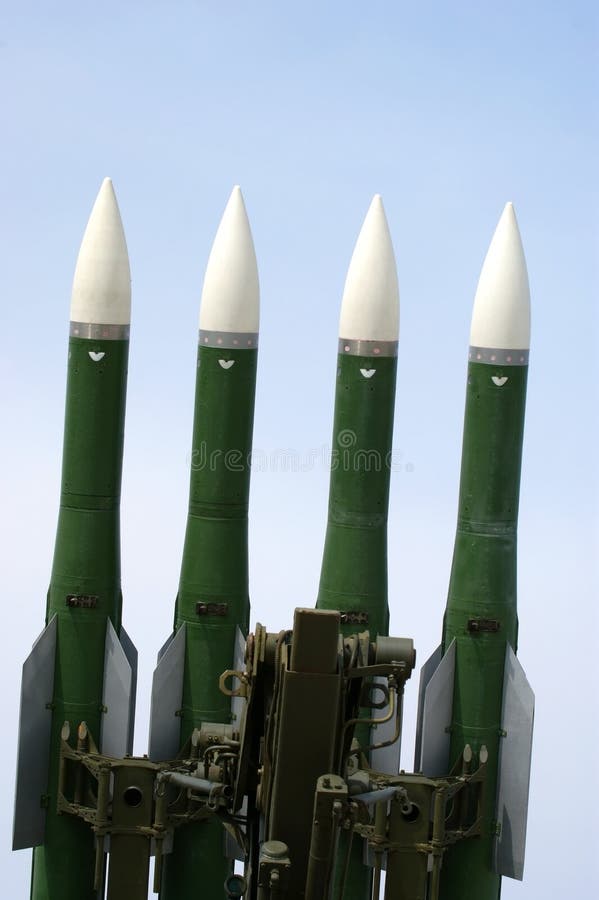 Military Launched Intermediate-range Missiles Stock Image - Image of ...