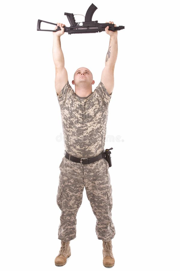 Military man exercise stock image. Image of face, lifestyle - 16555207
