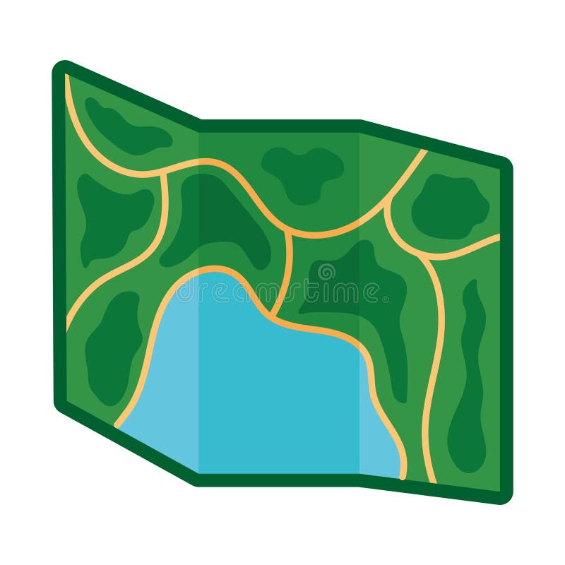 Military map equipment stock vector. Illustration of route - 357594192