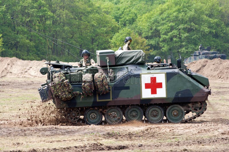 Military medic APC editorial photo. Image of armor, landmachtdagen ...