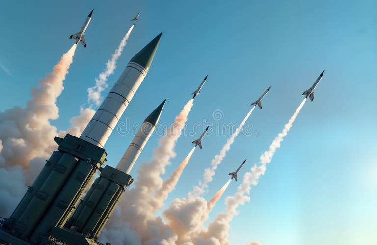 Military Missiles, Planes Launch in Deadly Attack. Powerful Weapons ...