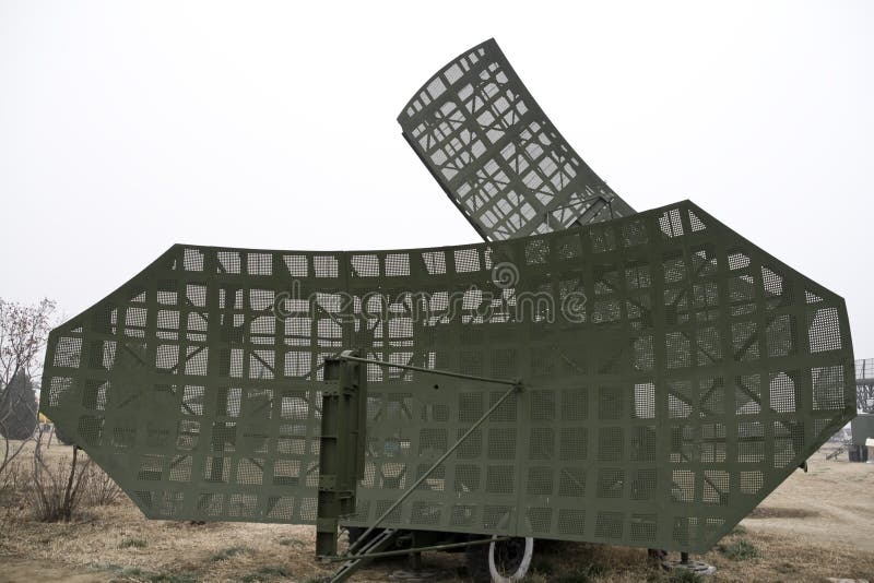 Military Mobile Radar Station Stock Image - Image of missile ...