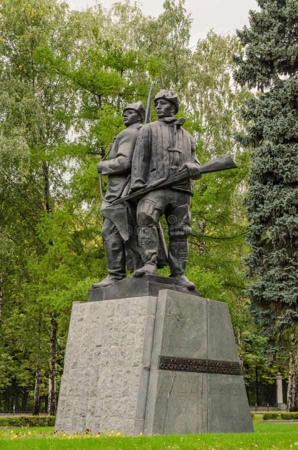 Military monument, Monument Of Soviet Soldiers in Moscow