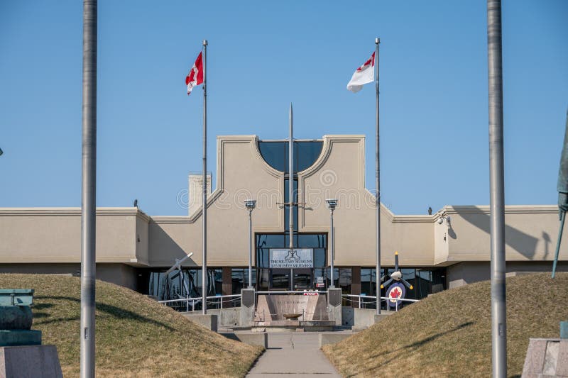 The Military Museums Entrance in Calgary Editorial Photo - Image of ...