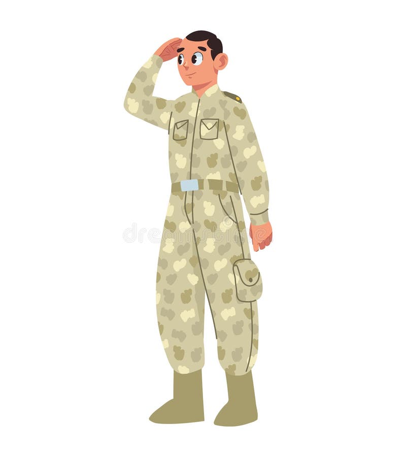 Military Officer Stock Illustrations – 16,527 Military Officer Stock ...