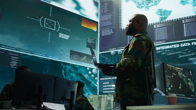 Military Officer Oversees Surveillance and Cybersecurity Operations ...