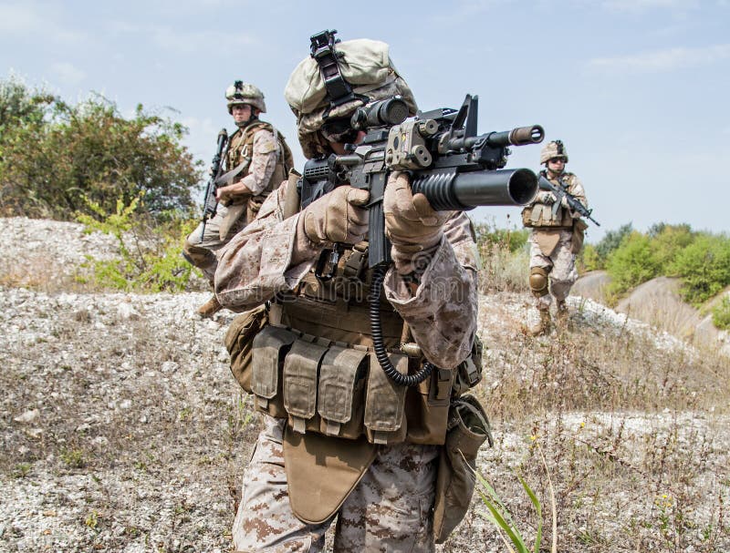 Military operation stock photo. Image of commando, soldier - 28901764