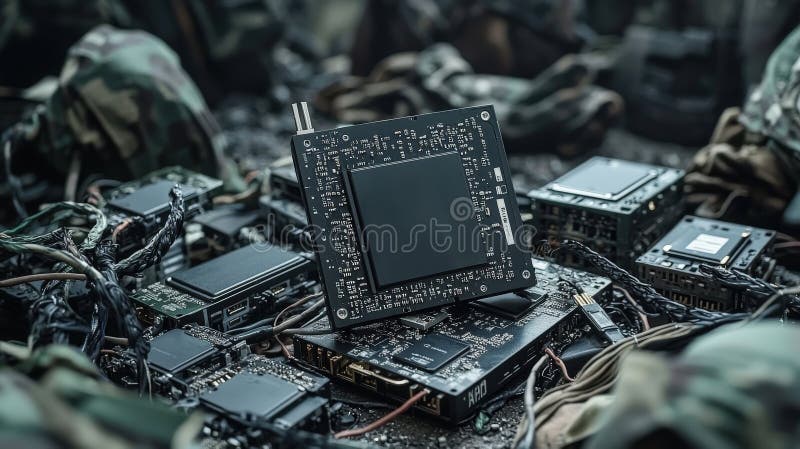 Military Operations Securing Encrypted Hard Drives Field Setting ...