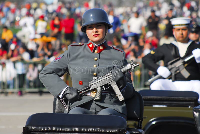 Military parade editorial image. Image of military, woman - 11691170