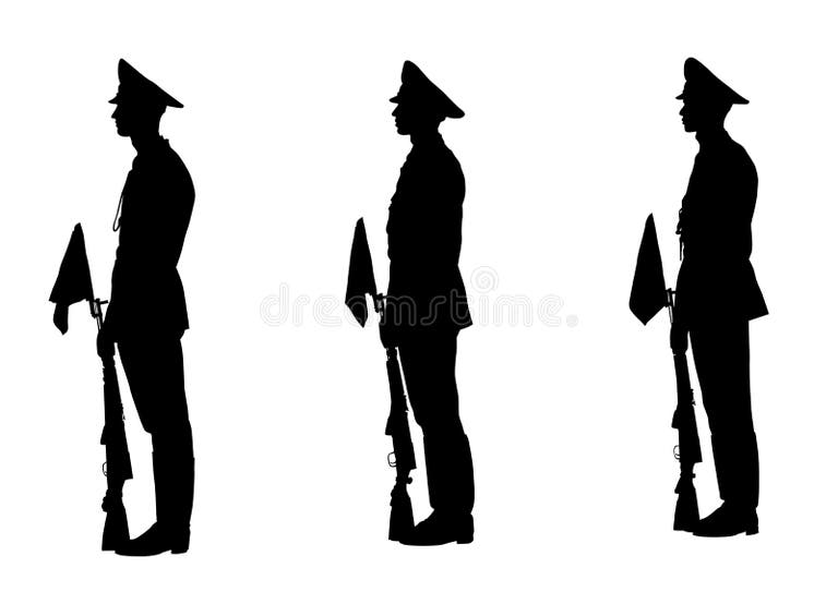 Military People Marching Stock Illustrations – 673 Military People ...