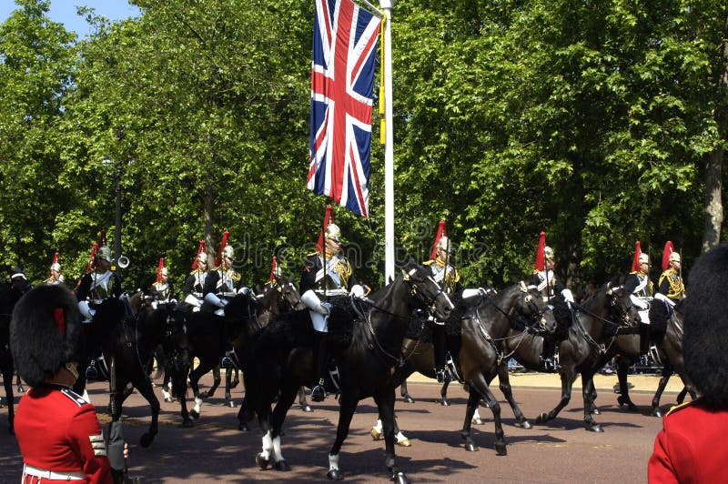 Military parade in London editorial stock image. Image of horse - 35155284