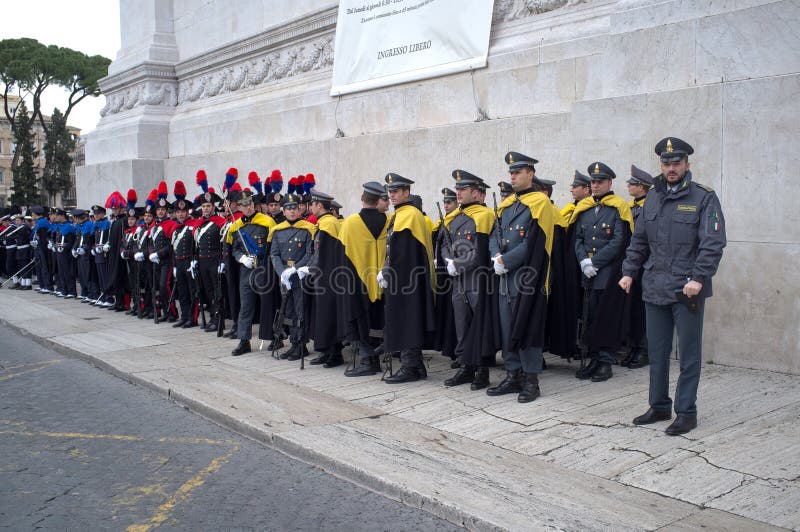 Carabinieri parade in Rome editorial photography. Image of dress - 28794012