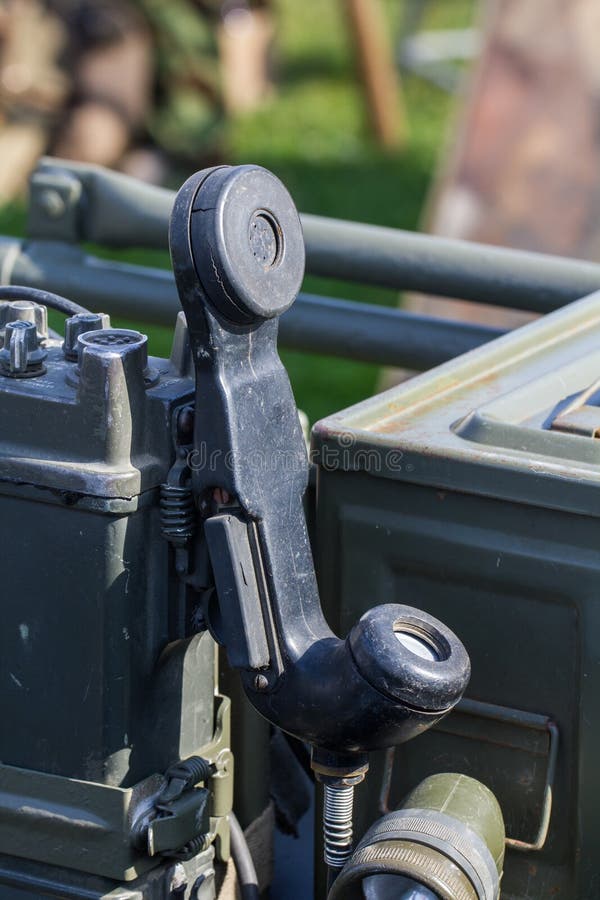 Old military phone stock photo. Image of system, tuner - 79165082
