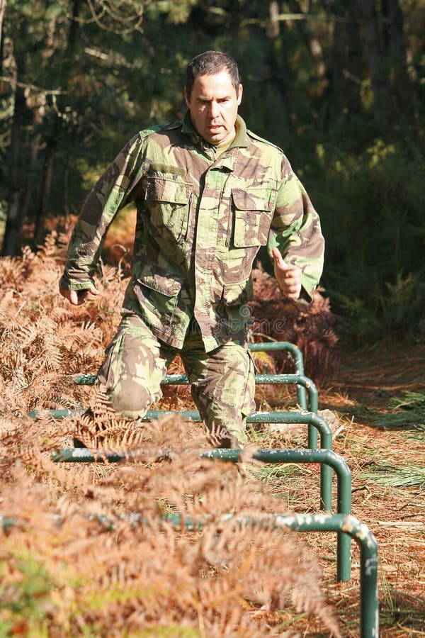Military physical training stock photo. Image of jungle - 7002654