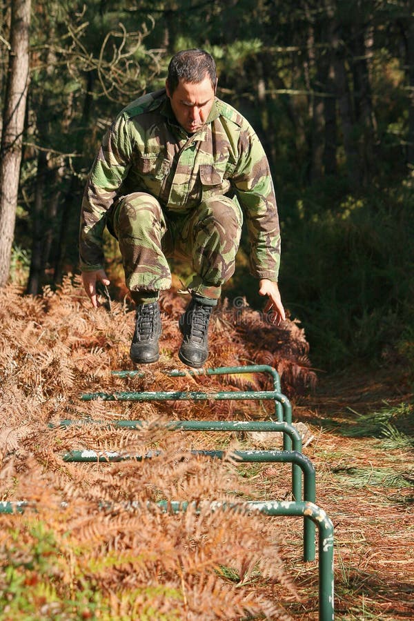 Military physical training stock photo. Image of jungle - 7002654
