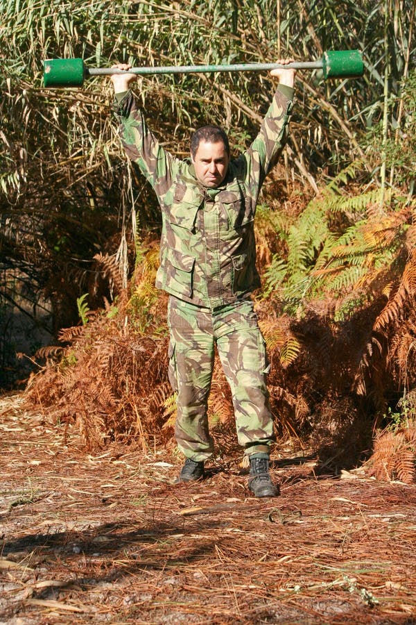 Military physical training stock photo. Image of jungle - 7002654