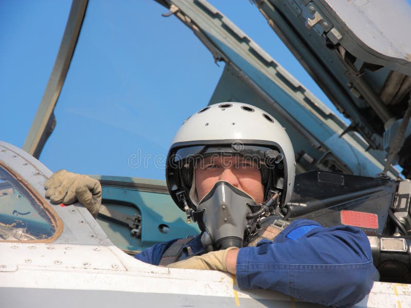 Military pilot stock image. Image of masculinity, camouflage - 27329449
