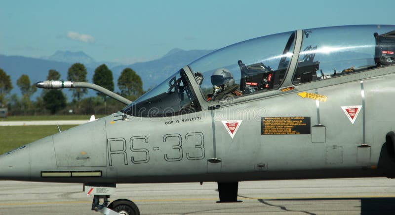Military Pilot of Italian Air Force Editorial Stock Image - Image of ...