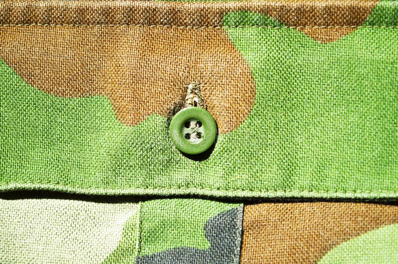 Military pocket macro shot stock image. Image of concealment - 151673741